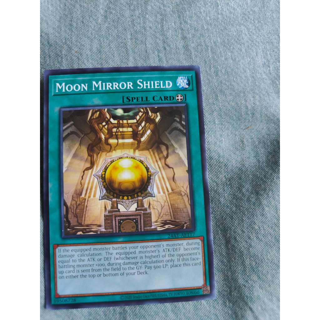 Yugioh : 24AT-AE117 Moon Mirror Shield (COMMON) | Shopee Malaysia