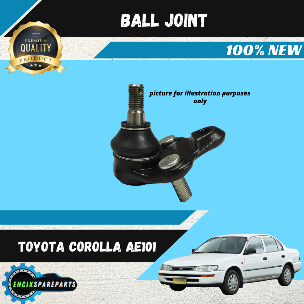 Toyota Corolla Altis AE101 Lower Arm Ball Joint JB861 100% New High ...