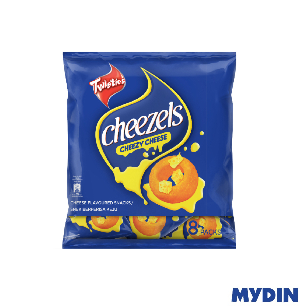 Cheezels Original Cheese Flavoured Snack (8 x 13g) | Shopee Malaysia