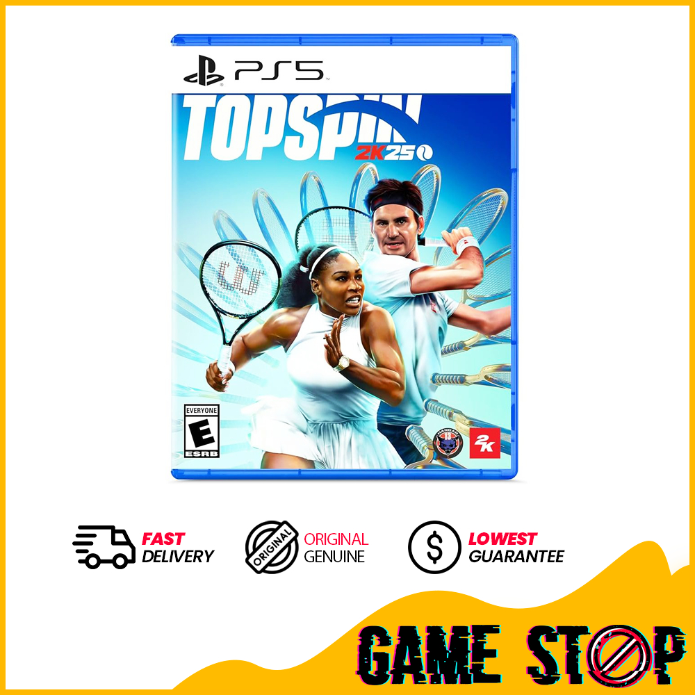 PS5 TOP SPIN 2K25 Chinese/English Version (中英文版) | Shopee Malaysia