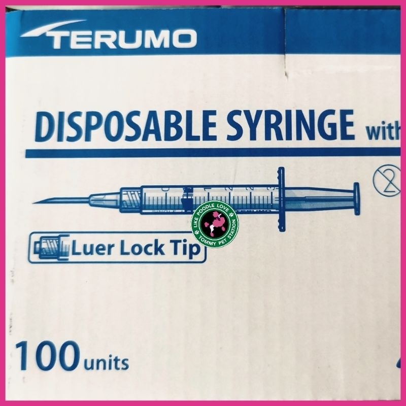 TERUMO SYRINGE 3CC (3ML) LUER LOCK 100S 3ML/CC 23G 1 1/4" | Shopee Malaysia
