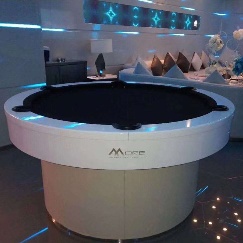 【APS】Round Pool table1.4M 1.6M 1.8M Meja Snooker Hotel Upscale Snooker ...