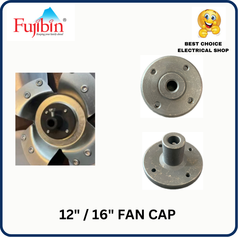 {ORIGINAL} Fujibin 12" /16” Metal Fan#Fan Blade Cap# Spare parts ...