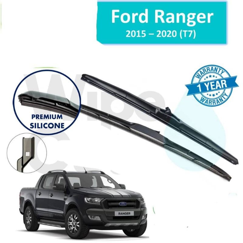 OEM 16"-24" FORD RANGER T7/T8/T9 3 SECTION SILICONE WIPER | Shopee Malaysia