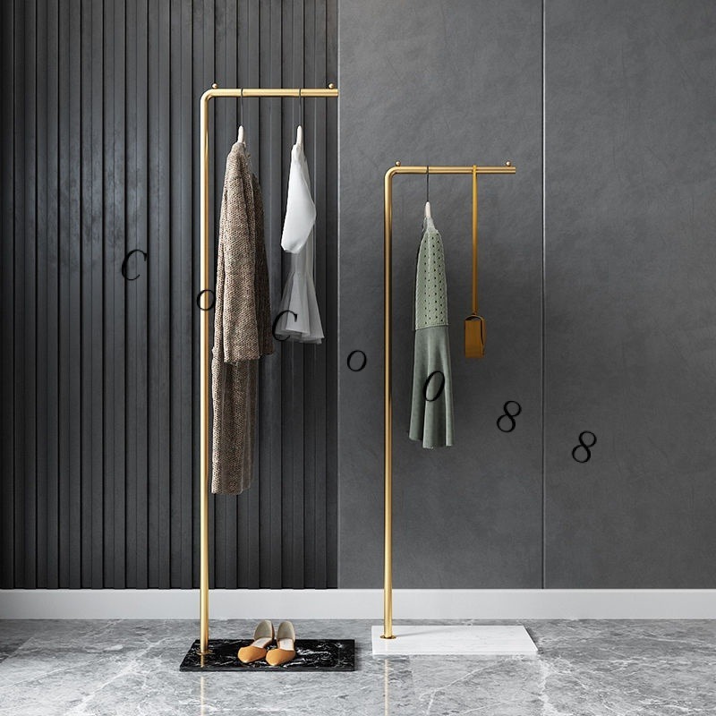 Nordic clothes hanger L bedroom simple home storage rack light luxury ...