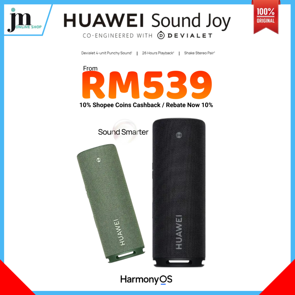 HUAWEI SOUND JOY | SOUND X | 26-Hour Playback |40 W super-fast charging ...