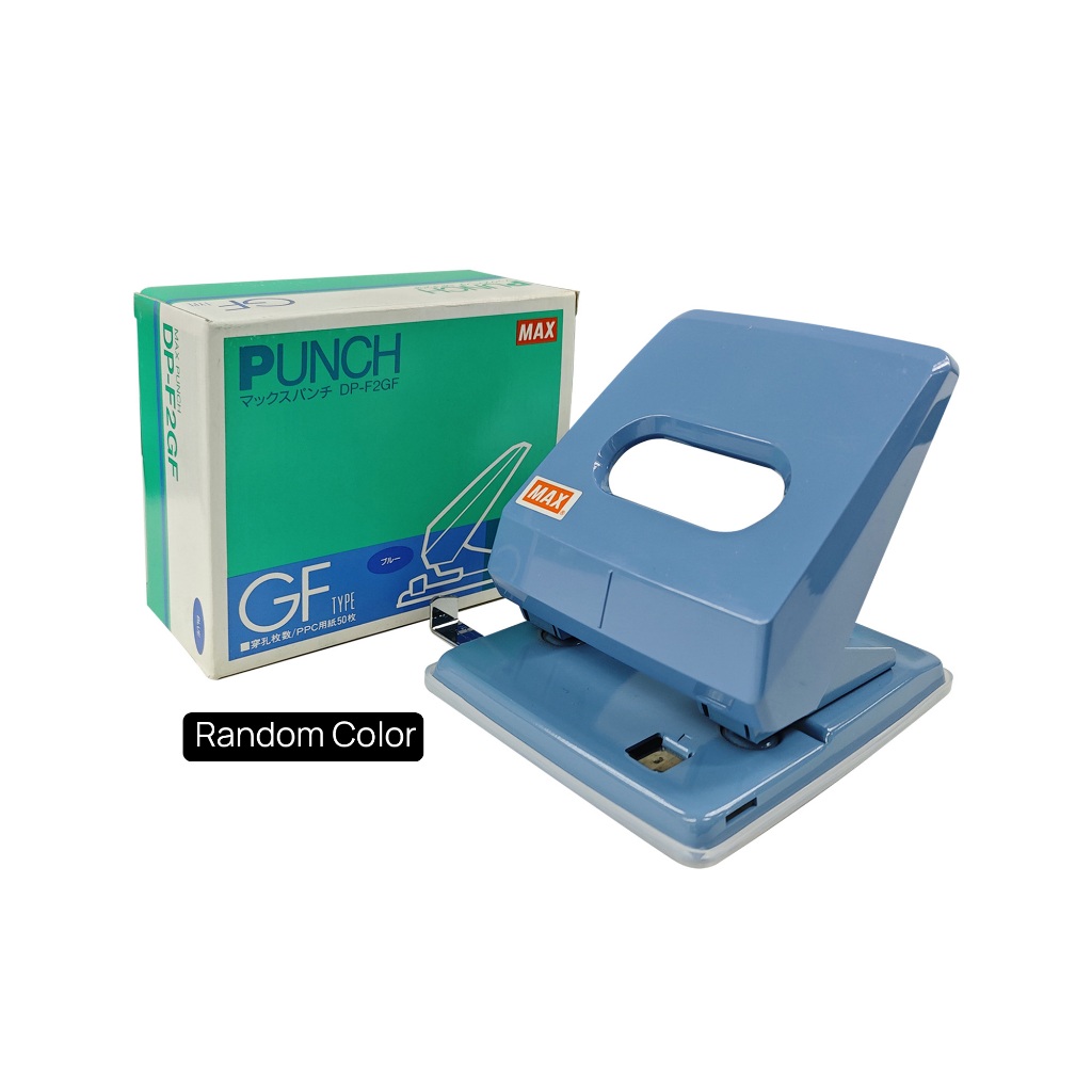 MAX Paper Punch - Random Color (DP-F2GF) Puncher | Shopee Malaysia
