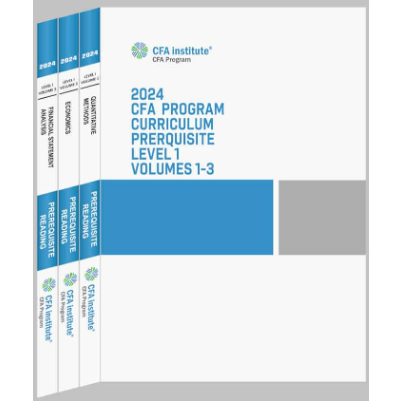 2024 CFA Level 1 Prerequisite Materials (Volumes 1-3) | Shopee Malaysia