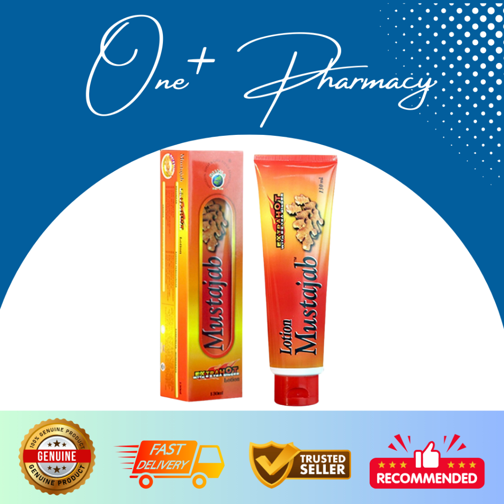 100% ORGINAL Losyen mustajab pati halia EXTRA HOT with extra ginger ...