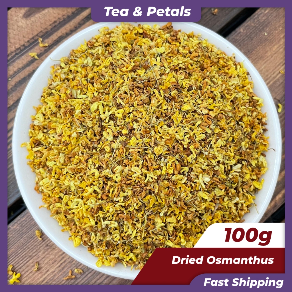 T&P 100g High Quality Natural Dried Osmanthus Buds Flower Tea 桂花花茶散袋 ...