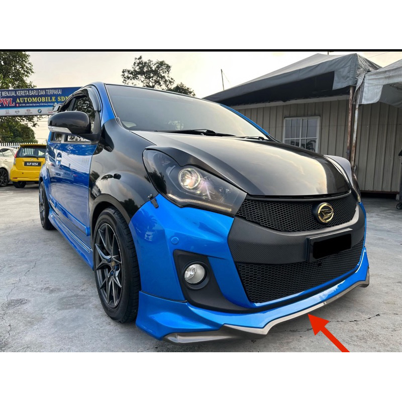 🛫READY STOCK🛫Front skirt myvi icon 1.5 Pu NO PAINT | Shopee Malaysia