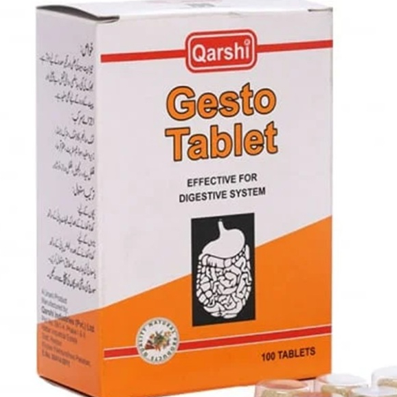 Qarshi Gesto Tablets[100tablets] | Shopee Malaysia