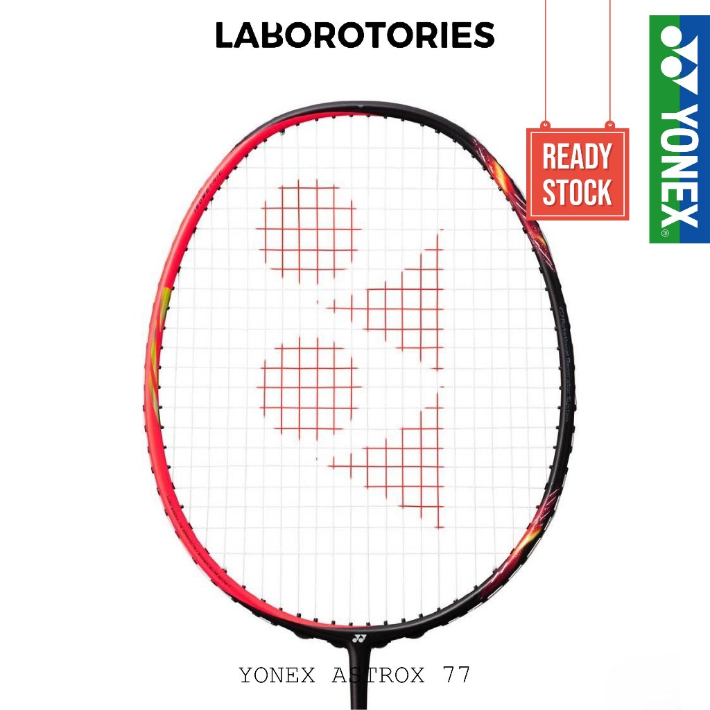 [LABOROTORIES] Yonex Astrox 77 Shine Red 4u Badminton Racket (free P.R ...