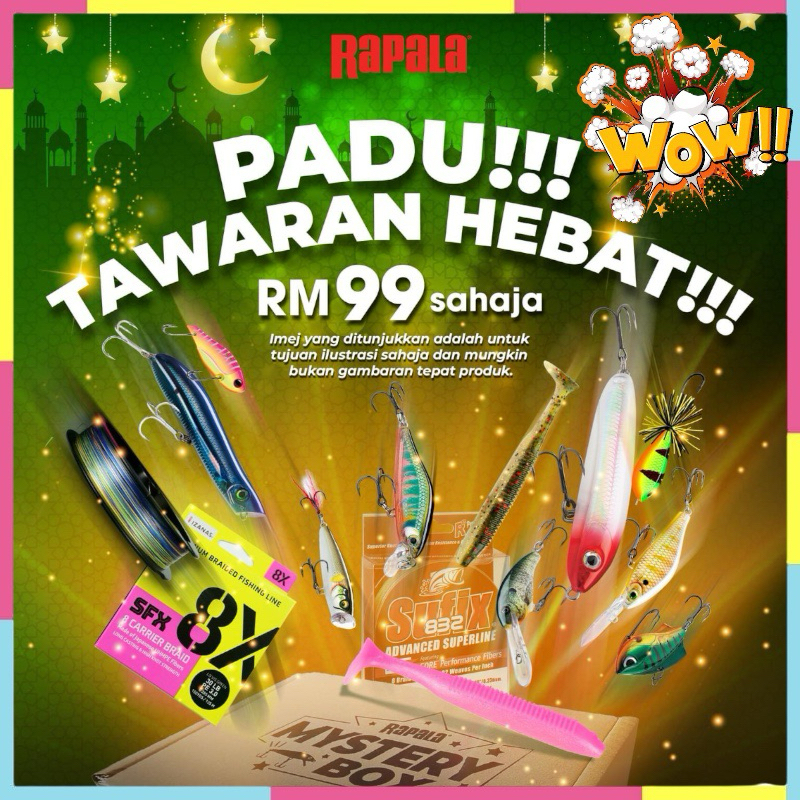2024 RAPALA MYSTERY BOX LIMITED EDITION GIFT BOX | Shopee Malaysia