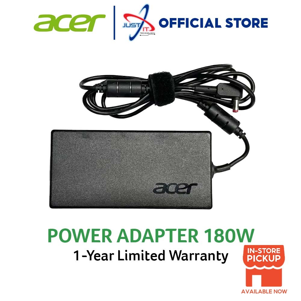 ACER Big Power Adapter (180W/19.5V-9.23A) | Shopee Malaysia