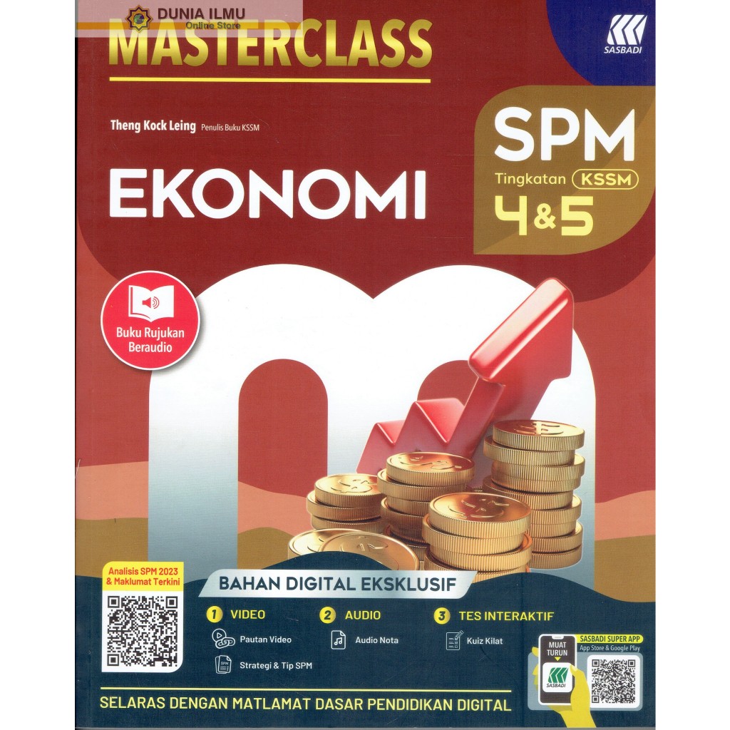 BUKU RUJUKAN : MASTERCLASS SPM TING 4&5 EKONOMI | Shopee Malaysia