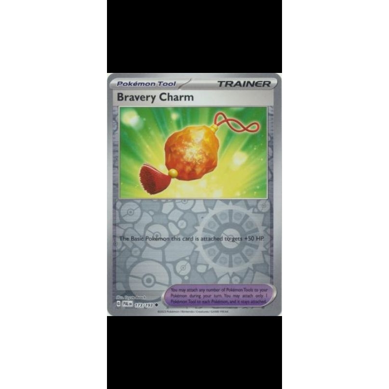 Pokemon TCG Bravery Charm Paldea evolved | Shopee Malaysia