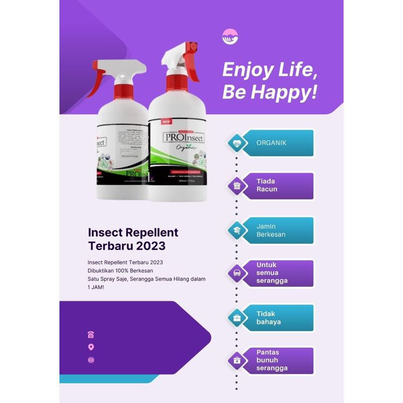 ProInsect Beli 2 percuma 1 promagic organik Anti serangga 200ml ...