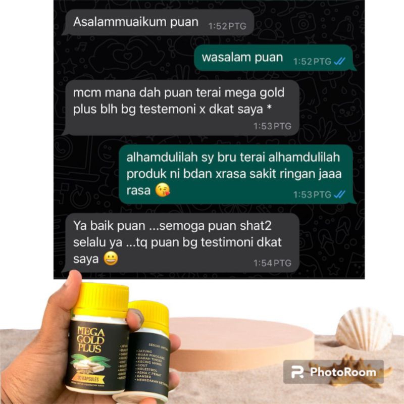 mega gold pluss untuk kesihatan anda | Shopee Malaysia