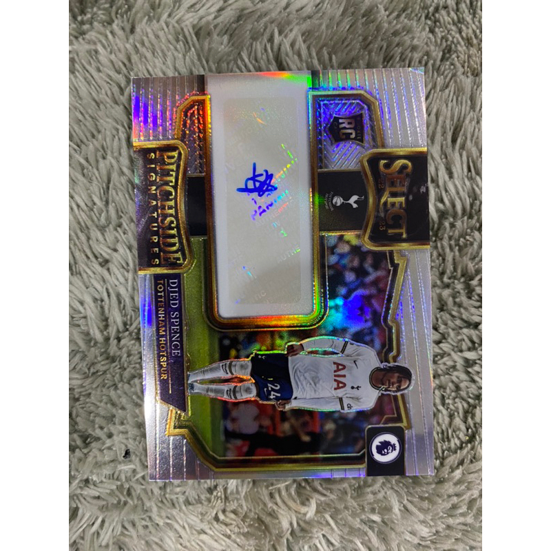 PANINI SELECT EPL 2022/2023 TOTTENHAM HOTSPUR DJED SPENCE AUTOGRAPH ...