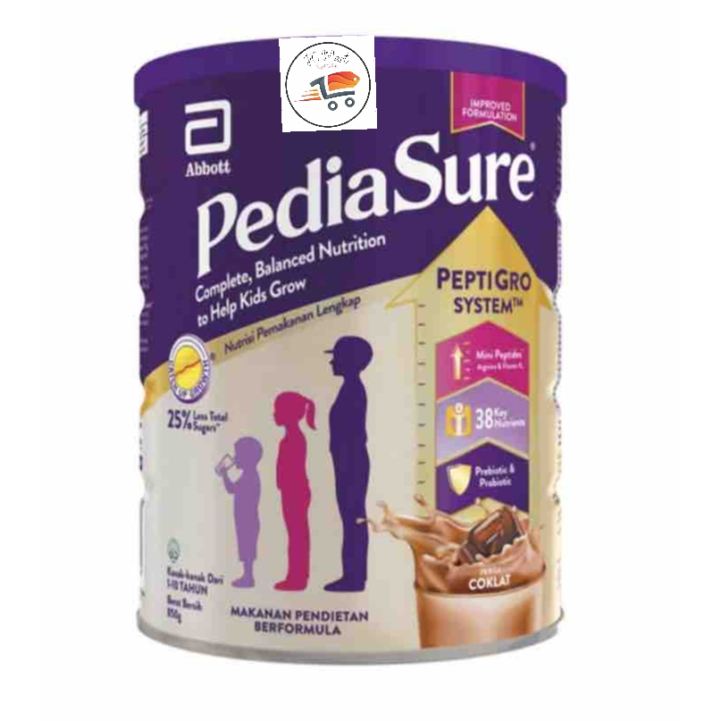Pedia Sure Chocolate 1-10 years old / 10+ years old 850g (Expired 7/ ...