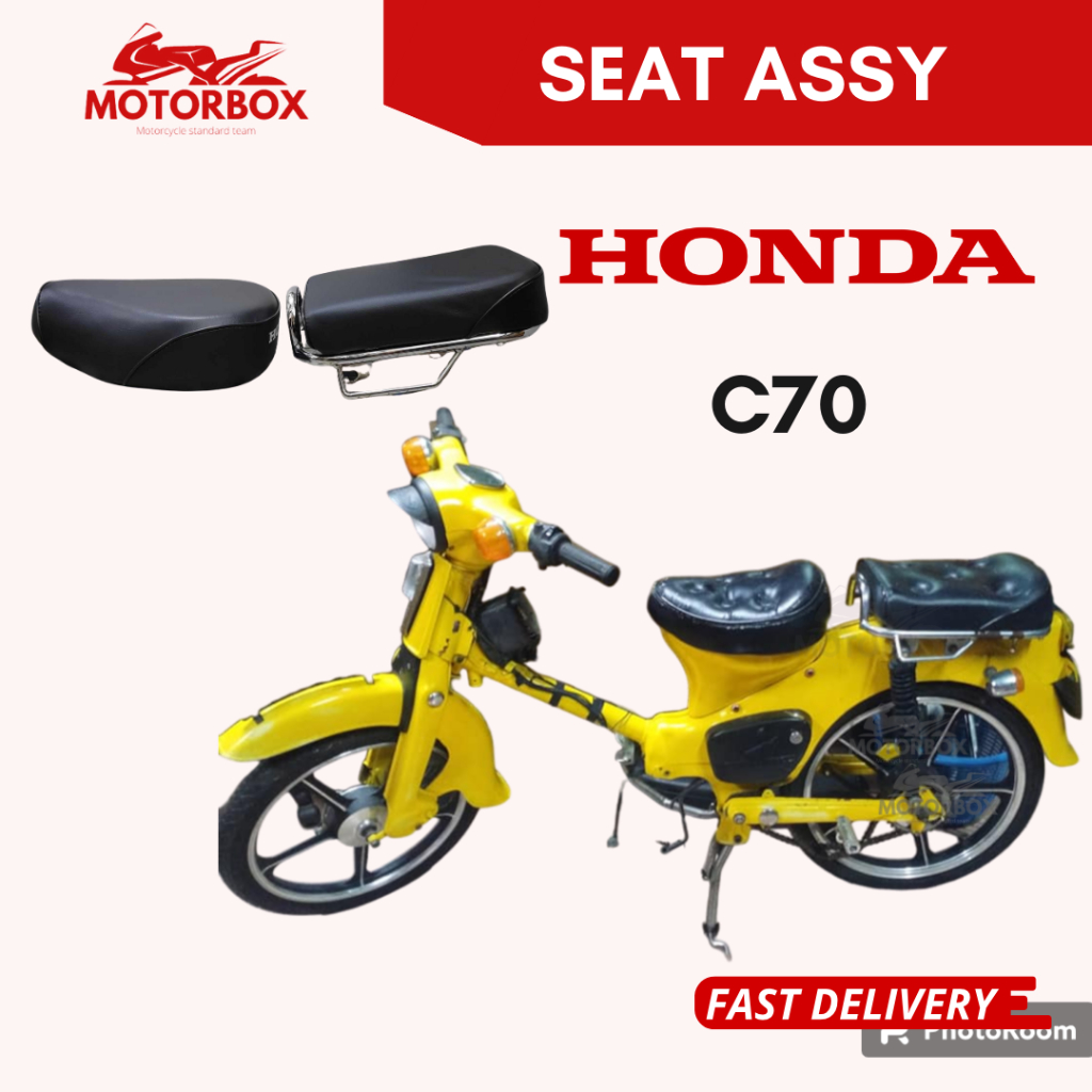 HONDA C70 DOUBLE SEAT ASSY CUSHION TEMPAT DUDUK KUSYEN - C70Z STANDARD ...