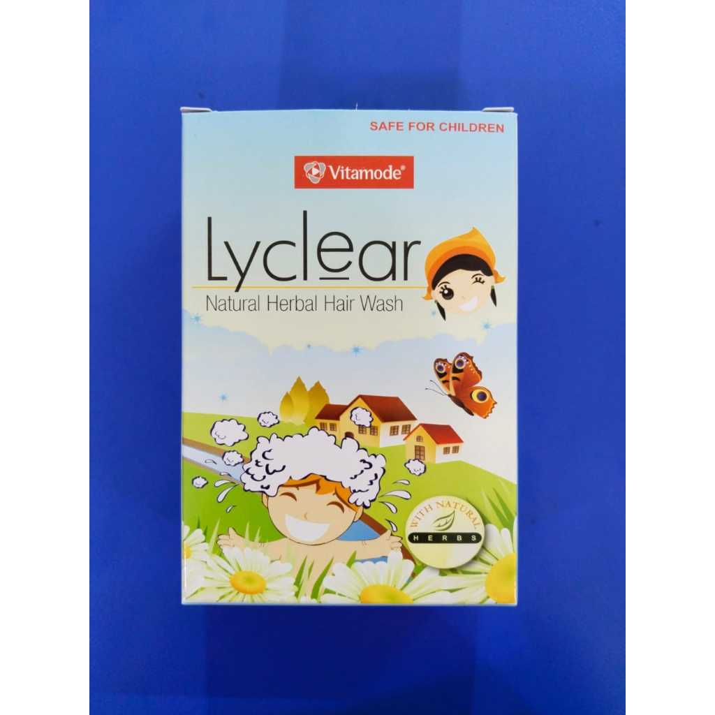 Ubat Kutu Vitamode Lyclear Natural Herbal Hairwash 40ml Shopee Malaysia
