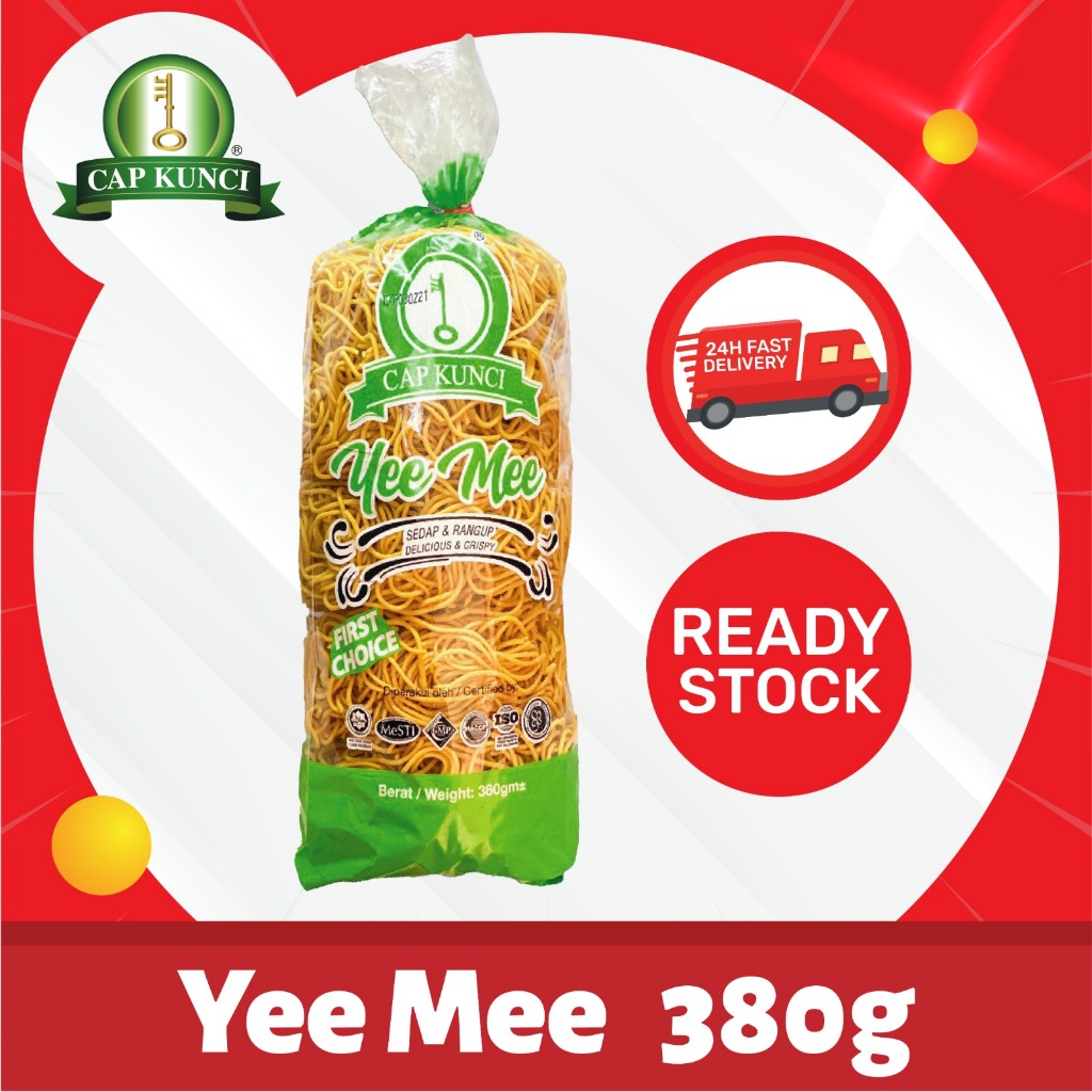 Cap Kunci Yee Mee Halal 380g Delicious / Yee Mee for cooking sizzling ...