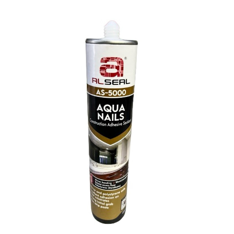 Alseal AS-5000 brown aqua nails construction adhesive sealant | Shopee ...