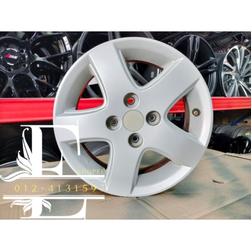USED SPORT RIM 14 INCH PERODUA MYVI 2009 RM420 4PC VIVA AXIA BEZZA ...