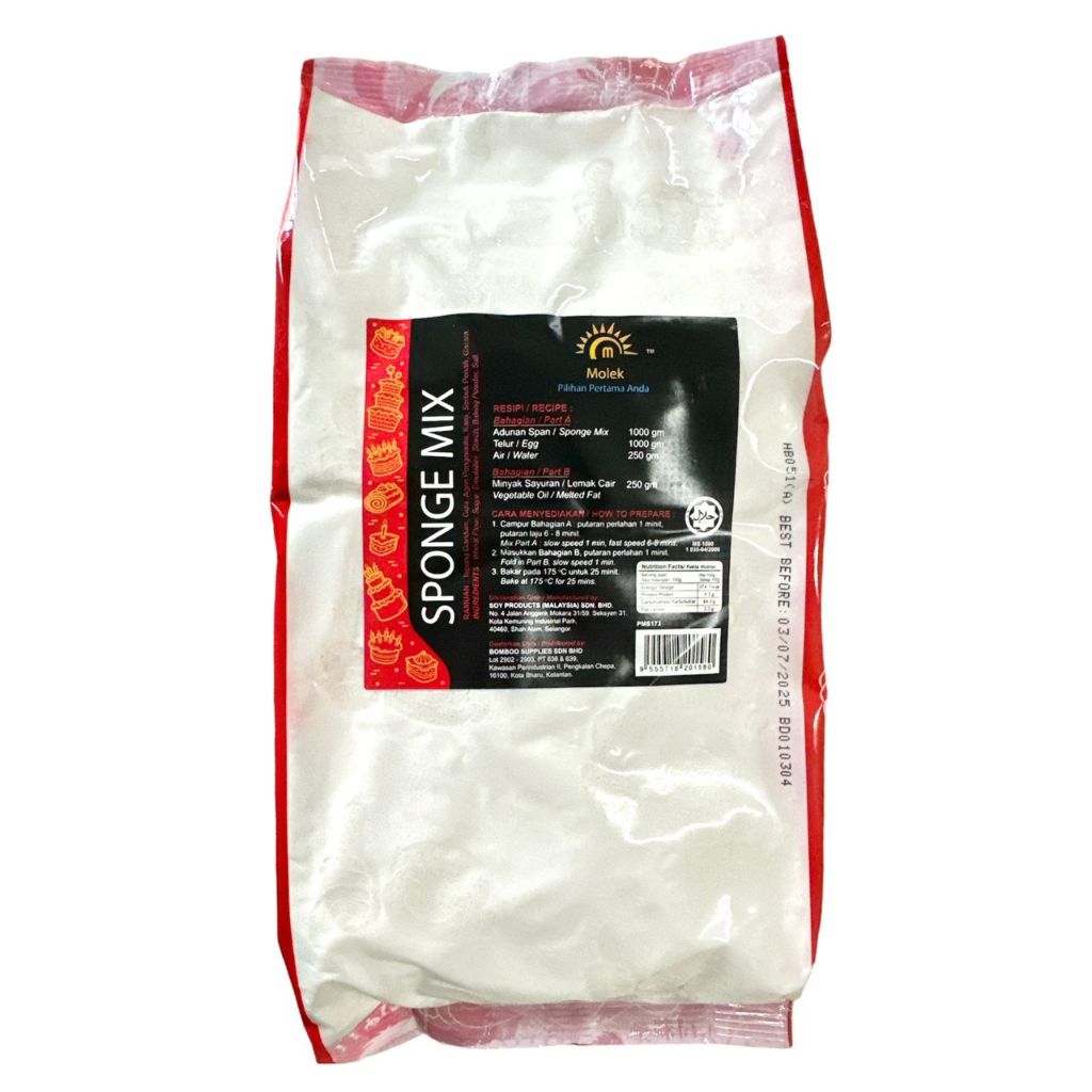 MOLEK SPONGE MIX (HALAL) 1KG | Shopee Malaysia