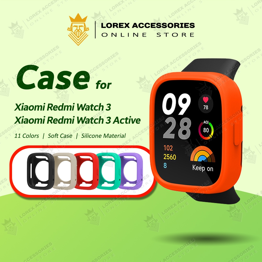 Case for Xiaomi Redmi Watch 3 / Watch 3 Active, Soft Cover, 11 Color ...