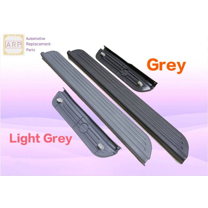 Scuff Plate With Clip Wira (light grey) & (grey) | Shopee Malaysia