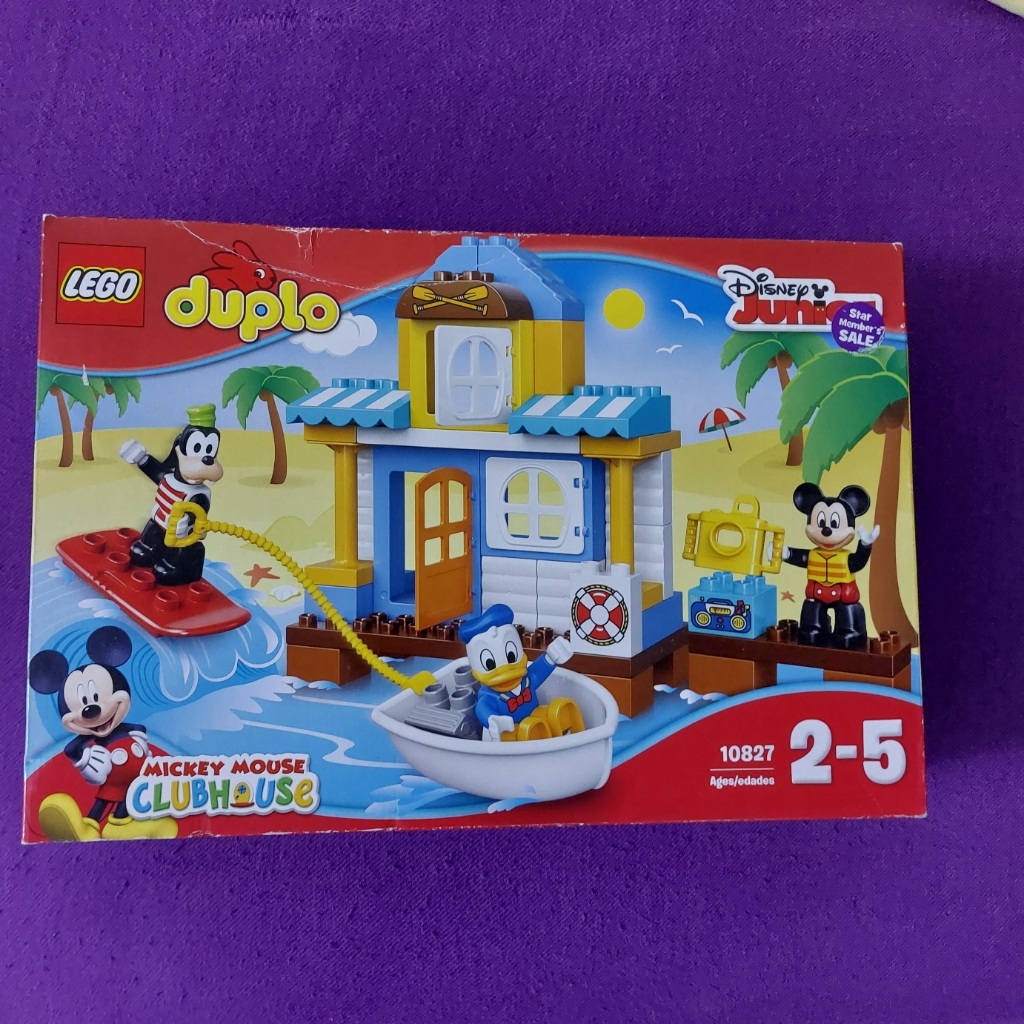 Lego Duplo Mickey Mouse Clubhouse 10827 Mickey & Friends Beach House ...