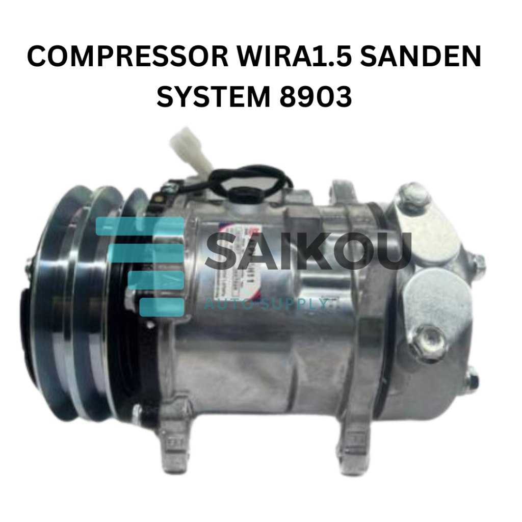 Aircond Compressor New Proton Wira SD7H13 Sanden System 8903 | Shopee ...