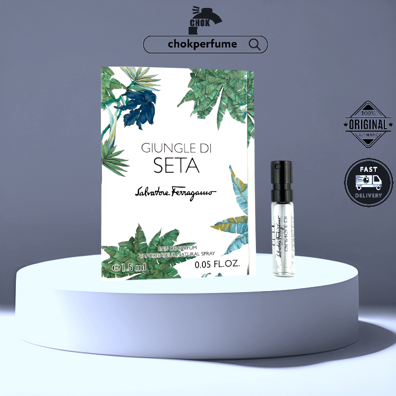 Salvatore Ferragamo Giungle di Seta EDP 1.5ml Perfume Sample Vial (U ...