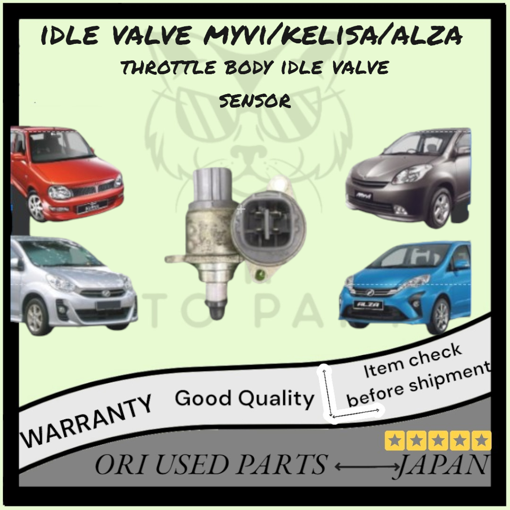 Perodua IDLE Valve Myvi/Kelisa/Alza Throttle Body IDLE Valve Sensor ...