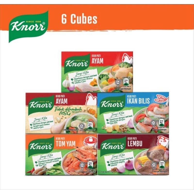 Knorr Seasoning Cube Chicken 12 Cubes 120g | Shopee Malaysia
