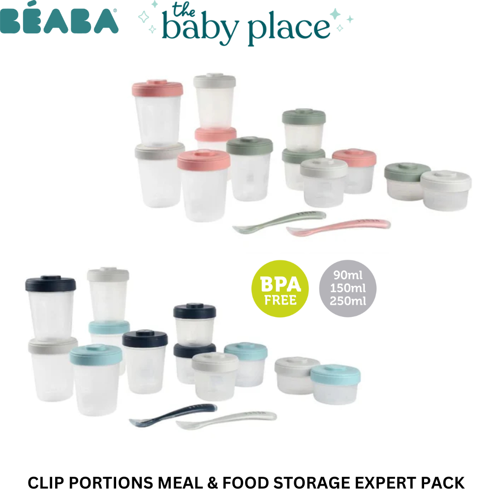 BEABA CLIP PORTIONS MEAL & FOOD STORAGE EXPERT PACK | Shopee Malaysia