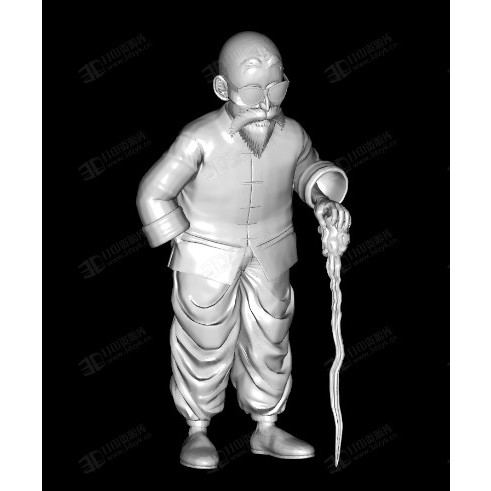 【3D】Dragon Ball Z 《 Master Roshi 》～ 3D STL File for PLA ABS Filament and Resin 3D Printer ...