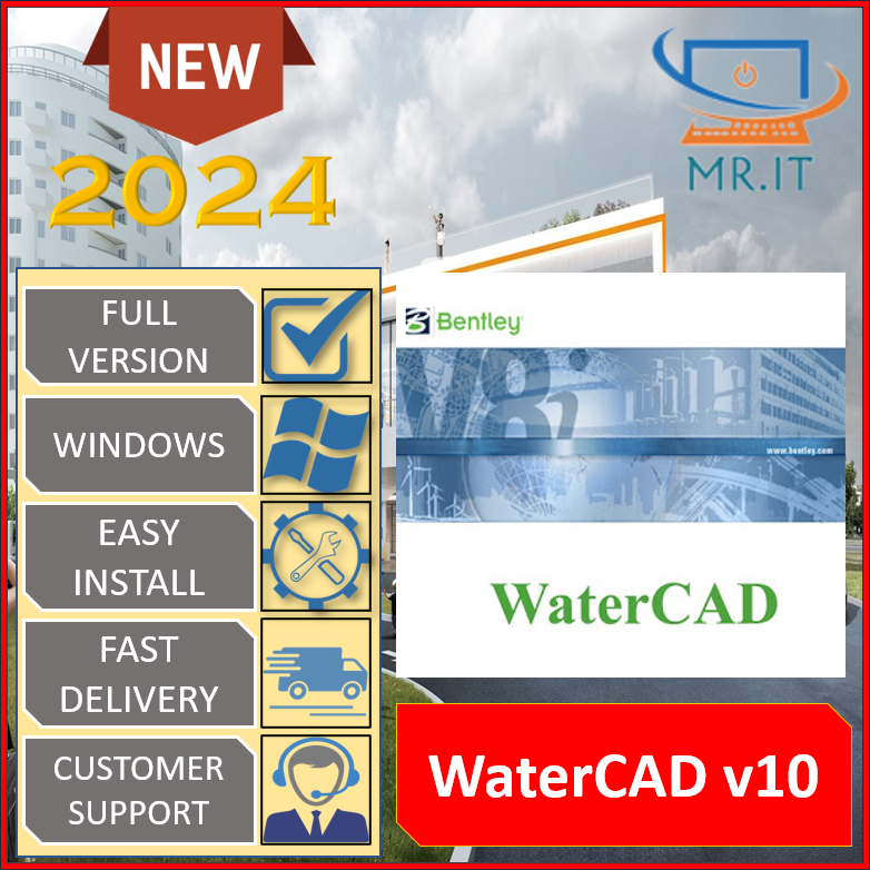 LATEST WaterCAD CONNECT Edition v10 | StormCAD v10 | SewerCAD v10 ...