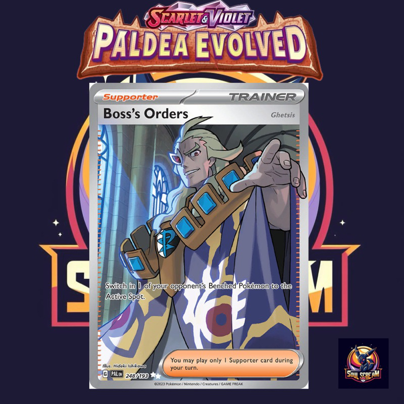 Pokemon TCG Boss Order Paldea Evolved | Shopee Malaysia