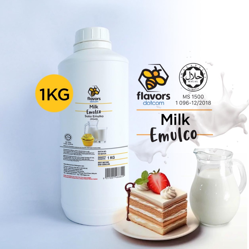 [HALAL] Flavors Dotcom - Milk Emulco (1KG/2KG/5KG) | Shopee Malaysia
