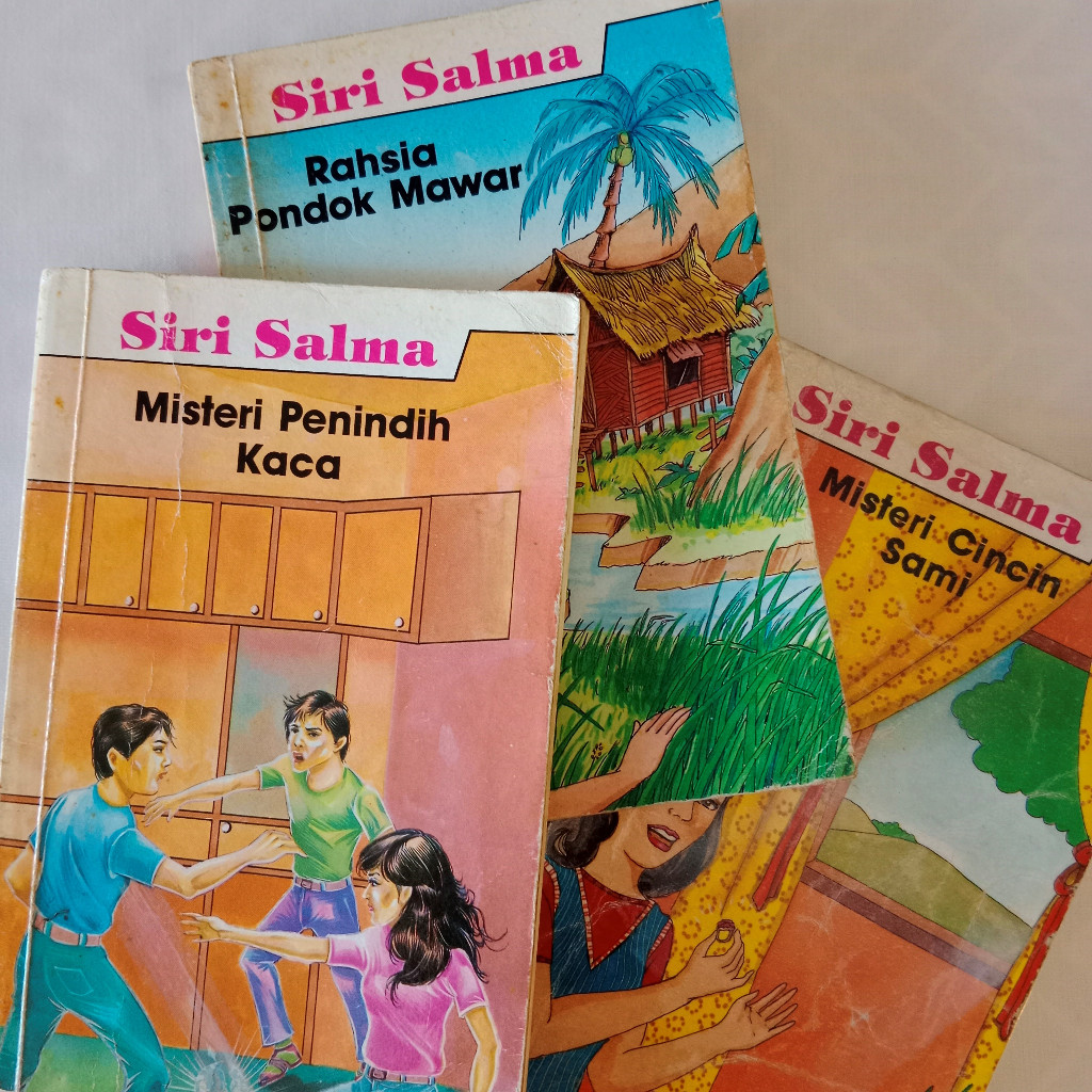 [MB] Preloved | Edisi 1990 Buku Siri Salma (Nancy Drew) | Shopee Malaysia