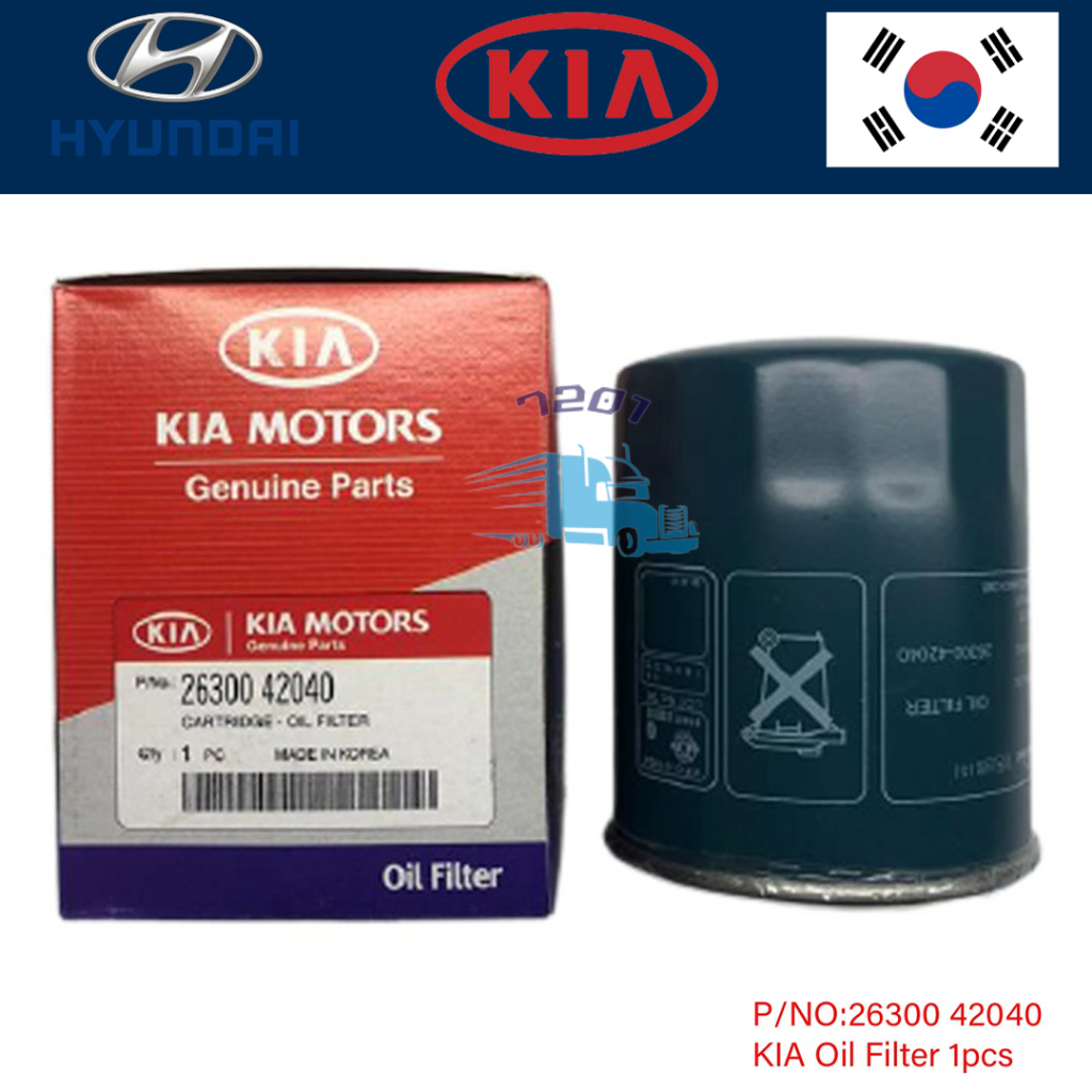 KIA HYUNDAI OIL FILTER 26300-42040 KIA SORENTO KIA PREGIO VAN HYUNDAI ...