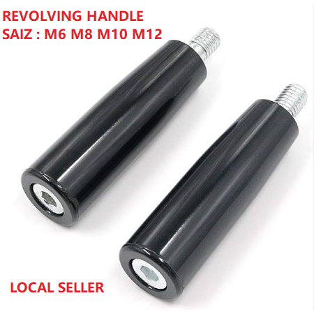 REVOLVING HANDLE PLASTIC M6 M8 M10 M12 | Shopee Malaysia