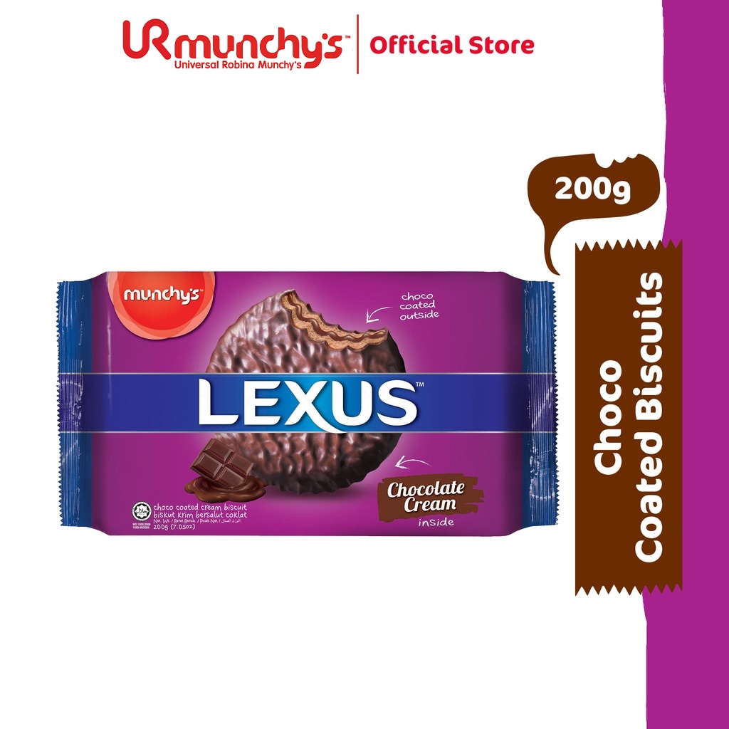 Munchy's LEXUS Choco Coated Biscuits (200g) | Shopee Malaysia