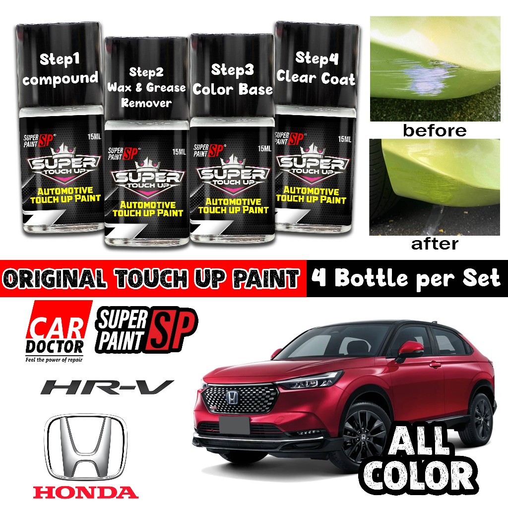 Honda HR-V 🚗 Original Touch Up Paint Combo Set for DIY Scratch Removal ...