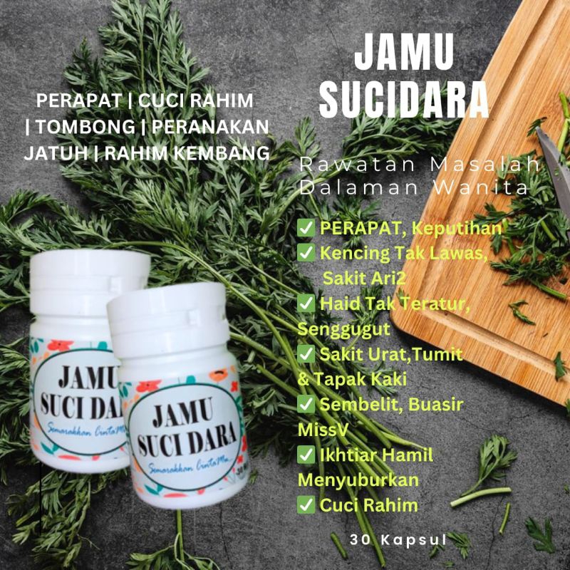 💥💯 UBAT PELANCAR Period | Period Kotor | Cuci Rahim | Cik Bunga Yang ...