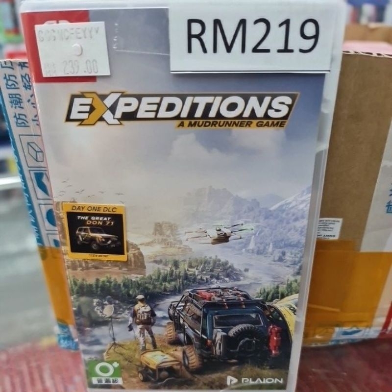 NS EXPEDITIONS A MUDRUNNER GAME ENG HK NEW AND SEALED | Shopee Malaysia